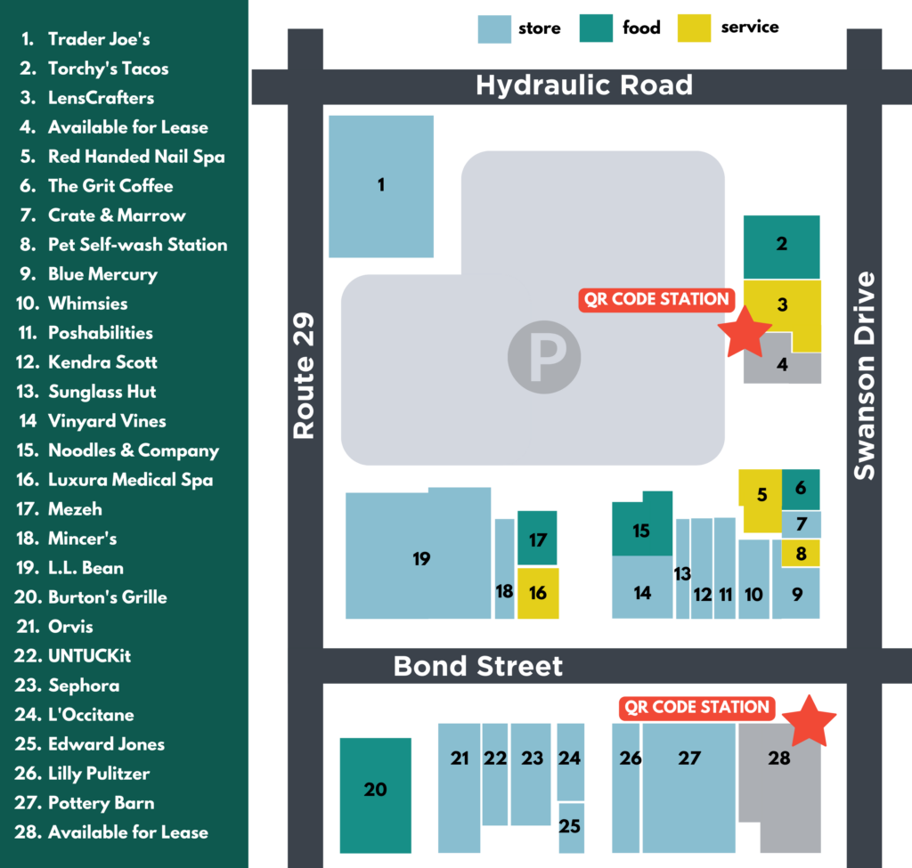 Stonefield Directory | The Shops at Stonefield in Charlottesville, VA